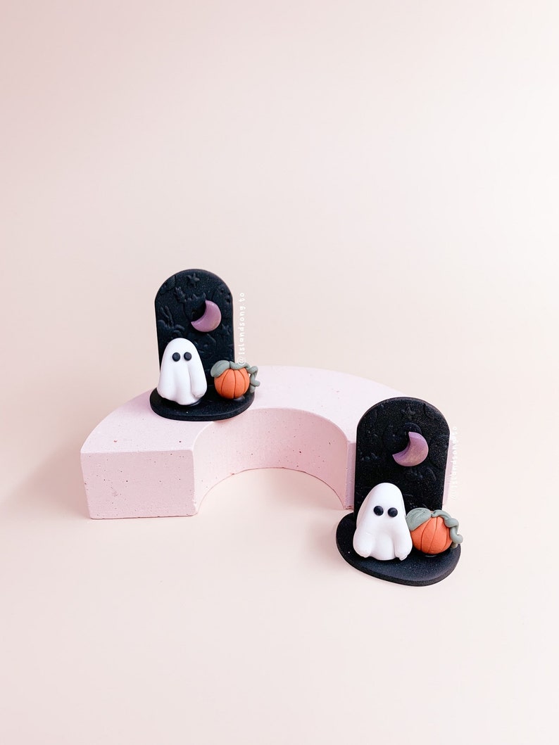 Mini Ghost Desk Pal,halloween Pal,pumpkin,witches,ghost,spiders,pumpkin ...
