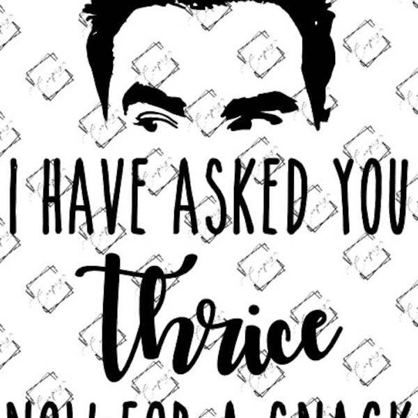 I Have Asked You Thrice for Water Svg - Etsy Australia