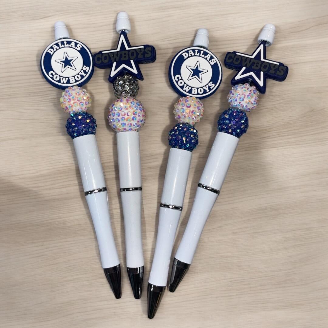 Dallas Cowboys Footbal Bling Pens - Etsy