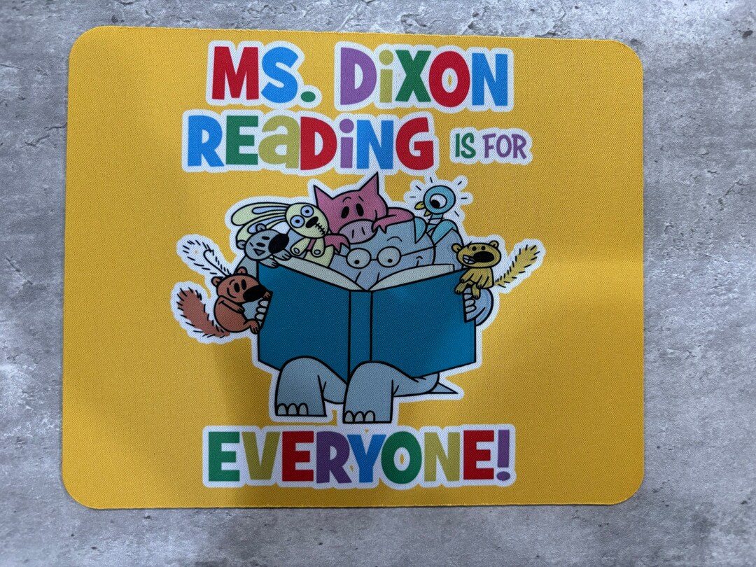 Reading Mouse Pad, Book Lover, Librarian Mouse Pad - Etsy