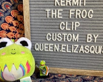 Squishmallow Kermit - Etsy