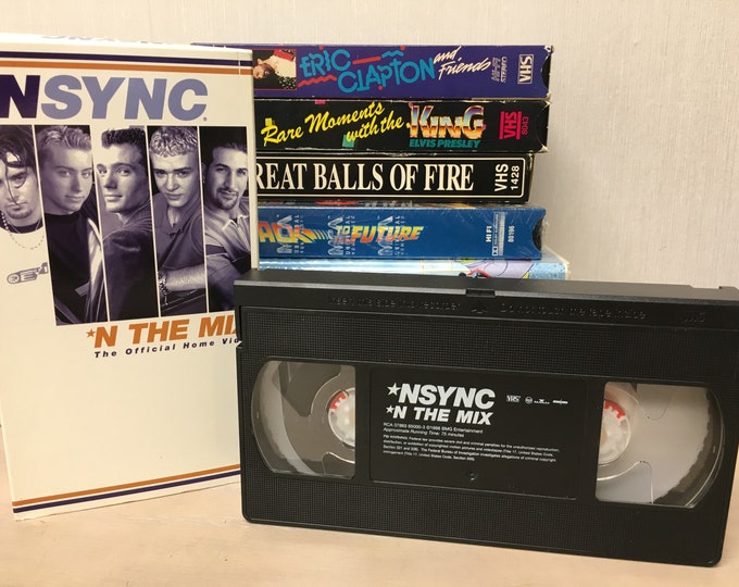 98 NSYNC: 'N the Mix VHS Tape 90er Jahre Boy Bands - Etsy.de