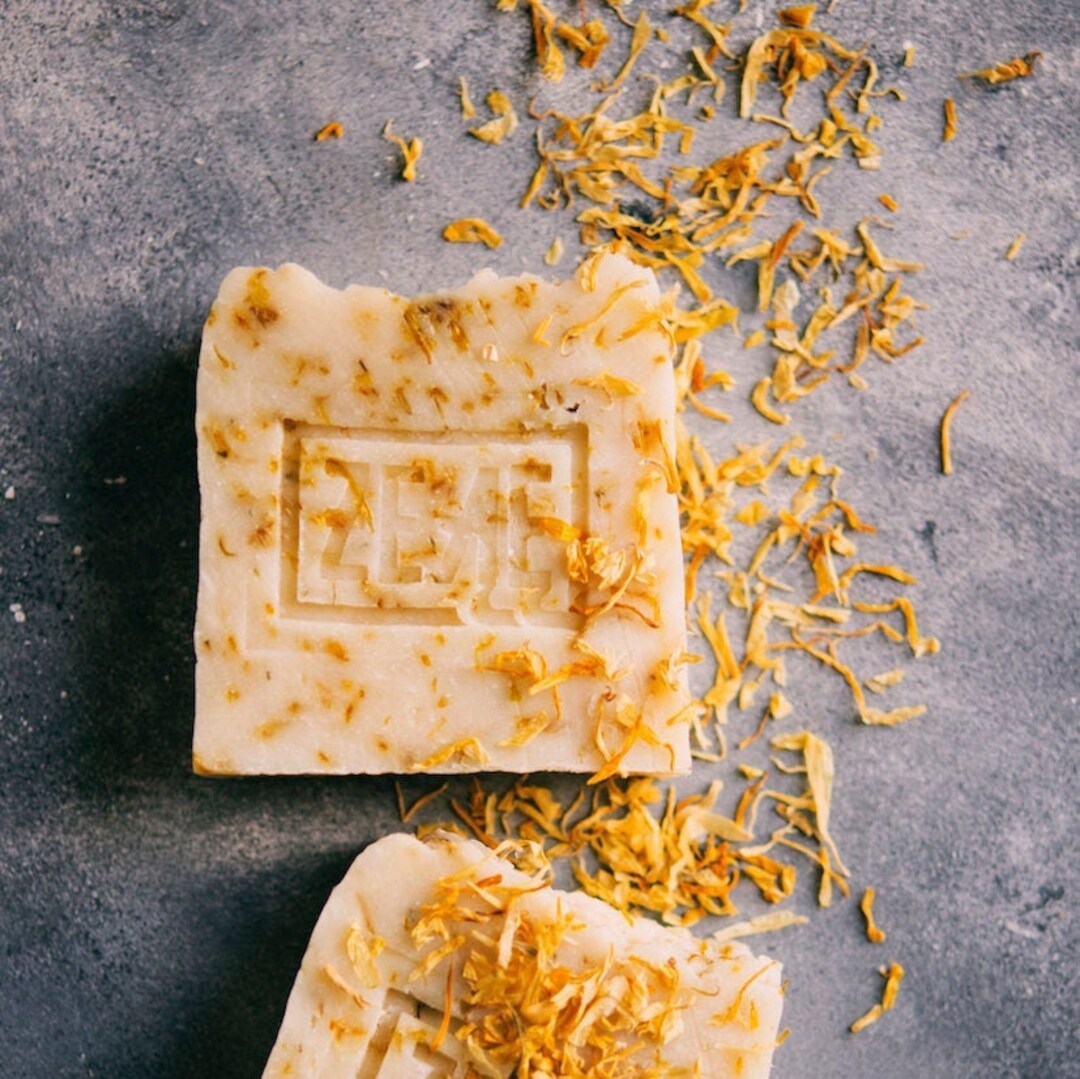 Marigold Soap 4.40oz/125g Dry Skin Soap Vegan Soap Natural - Etsy