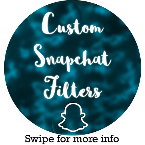 Custom Snapchat Filter - Etsy