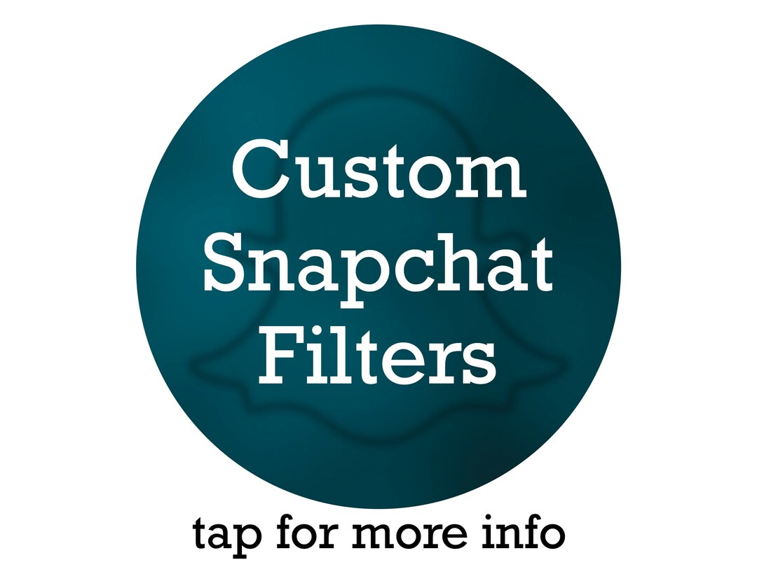 Custom Snapchat Filter - Etsy