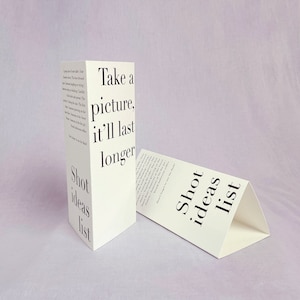 Wedding Disposable Camera Signage Unassembled Triangular Prisms Wedding ...