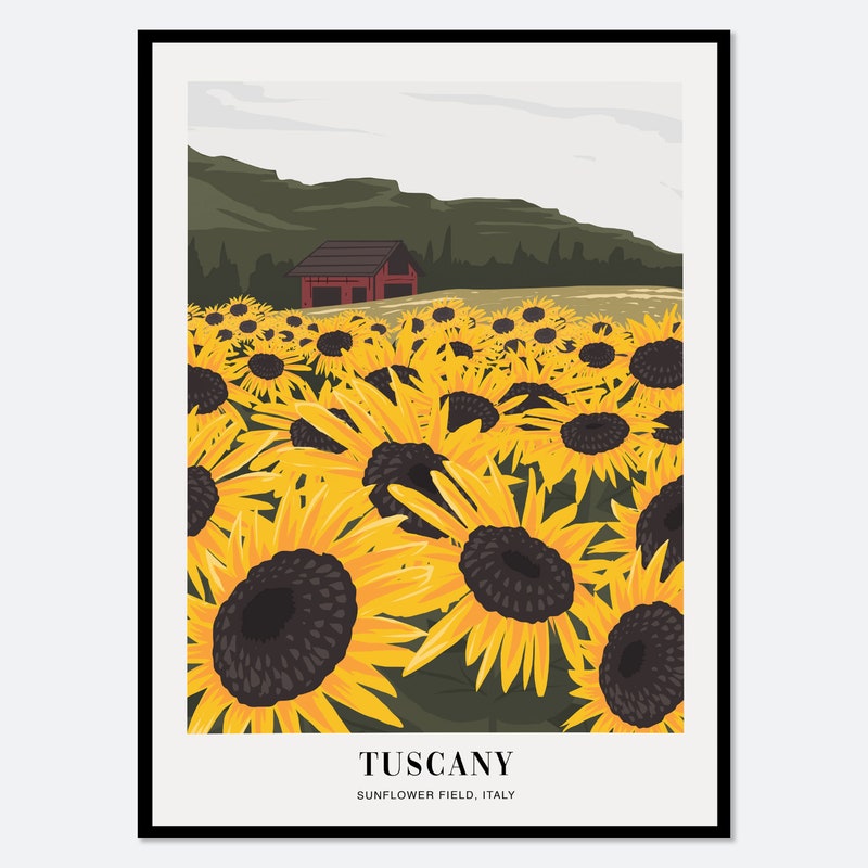 Sunflower Poster - Etsy