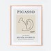 Pablo Picasso Squirrel Sketch Line Drawing Art Print | Esquisse, L ...