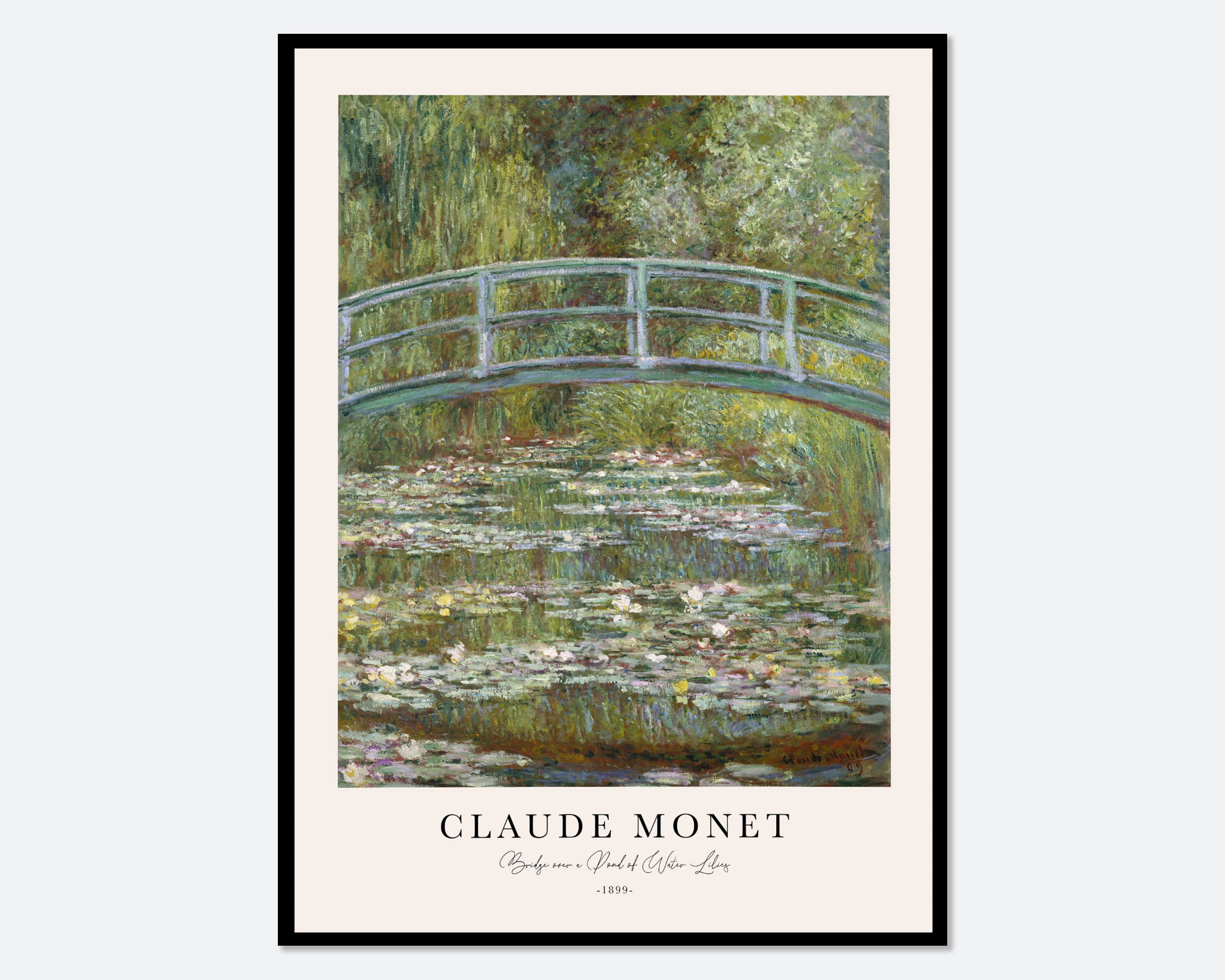 Claude Monet Impressionism Bridge