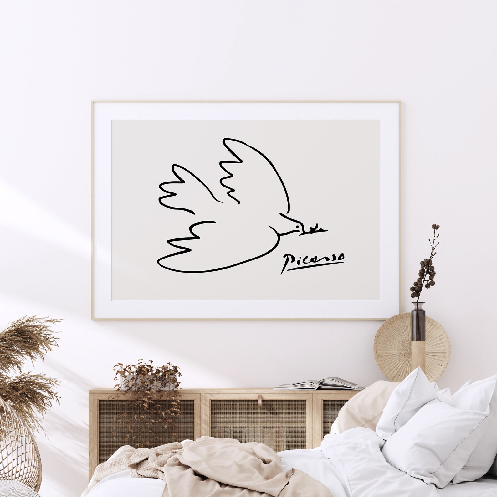 Picasso Print Picasso Dove Print Pablo Picasso Dove of Peace - Etsy