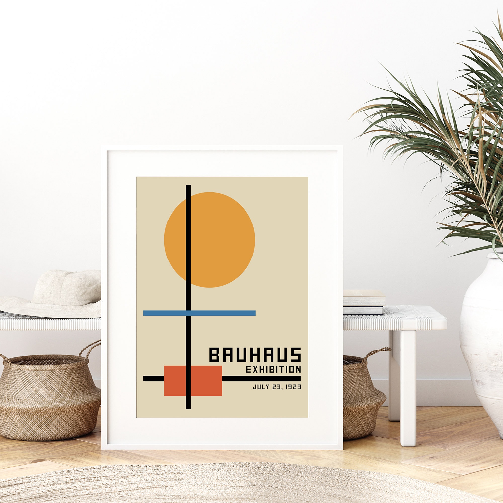 Bauhaus Geometric Shapes 1919 Art Print Bauhaus Ausstellung - Etsy