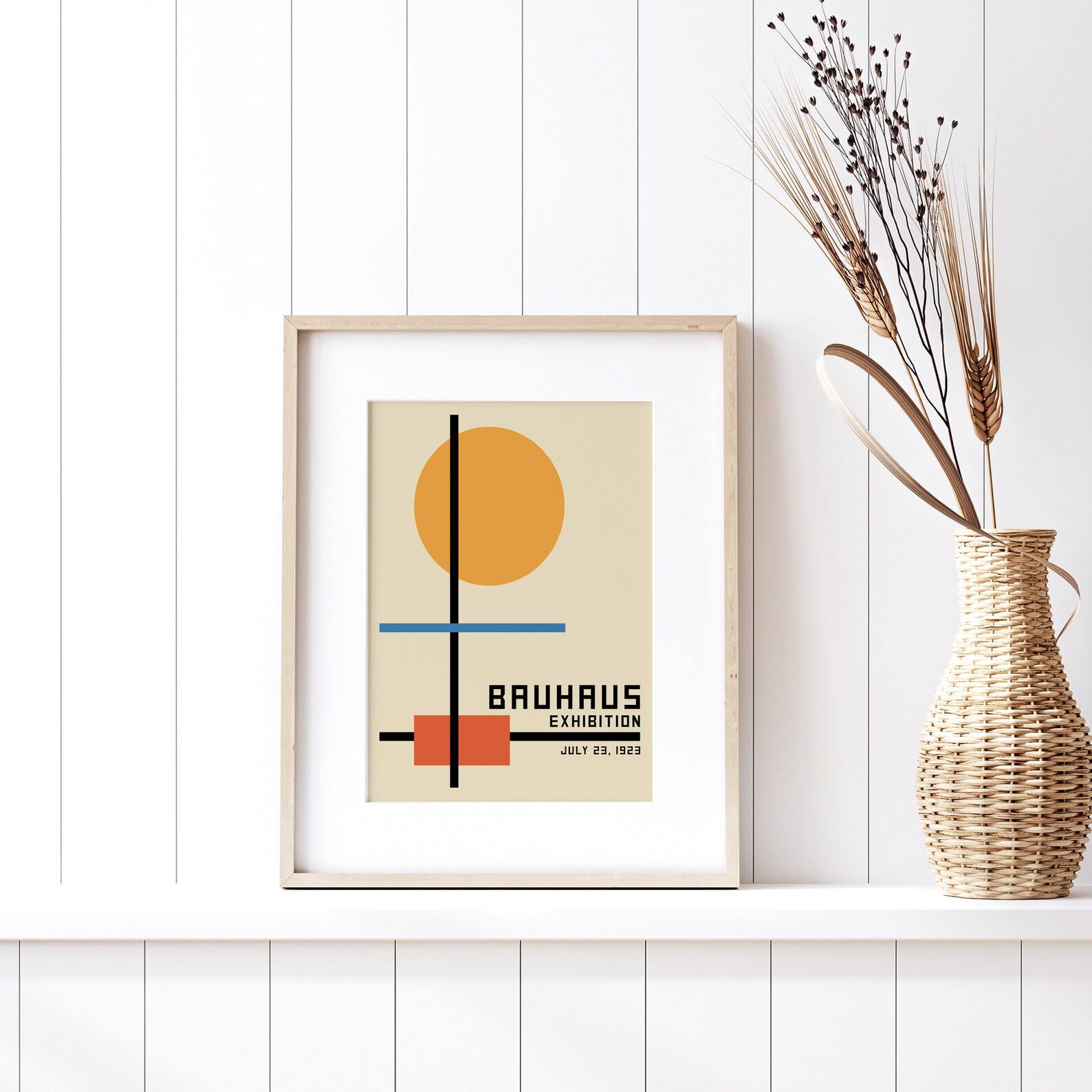 Bauhaus Geometric Shapes 1919 Art Print Bauhaus Ausstellung - Etsy