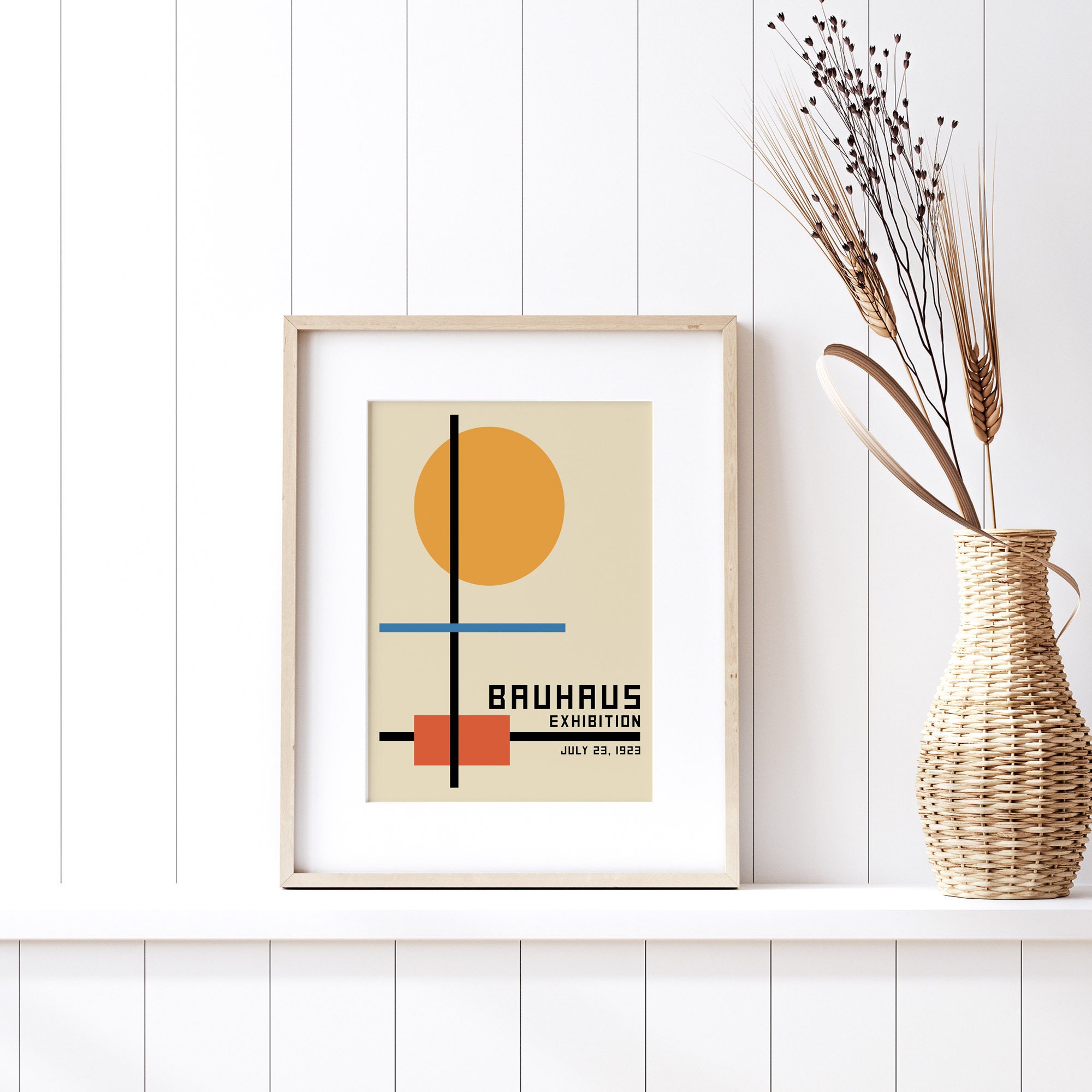 Bauhaus Geometric Shapes 1919 Art Print Bauhaus Ausstellung - Etsy