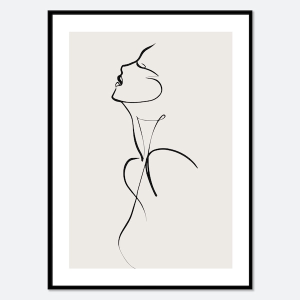 Single Line Drawing - Etsy