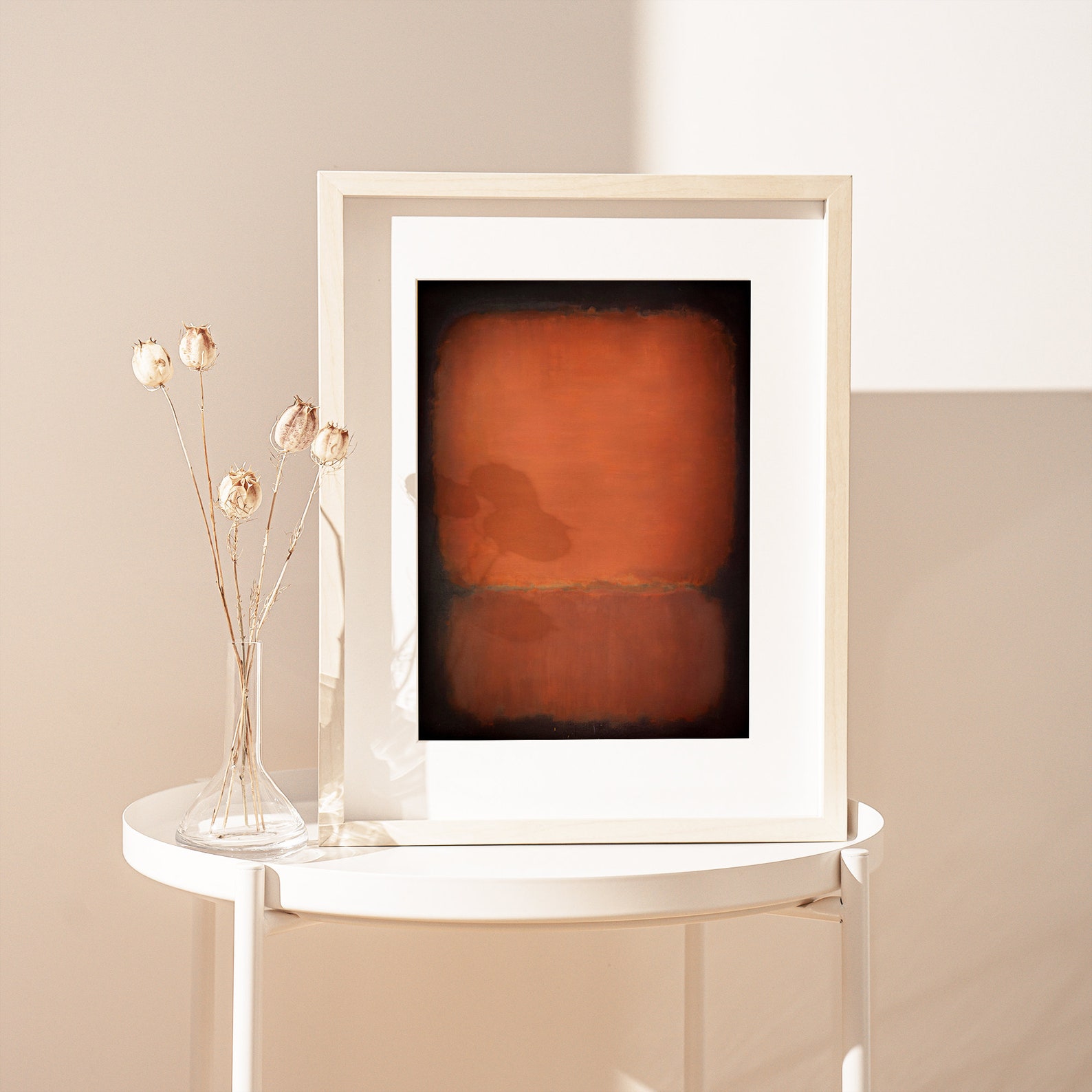 Mark Rothko Print Mark Rothko Poster No.10 1958 Black Red - Etsy