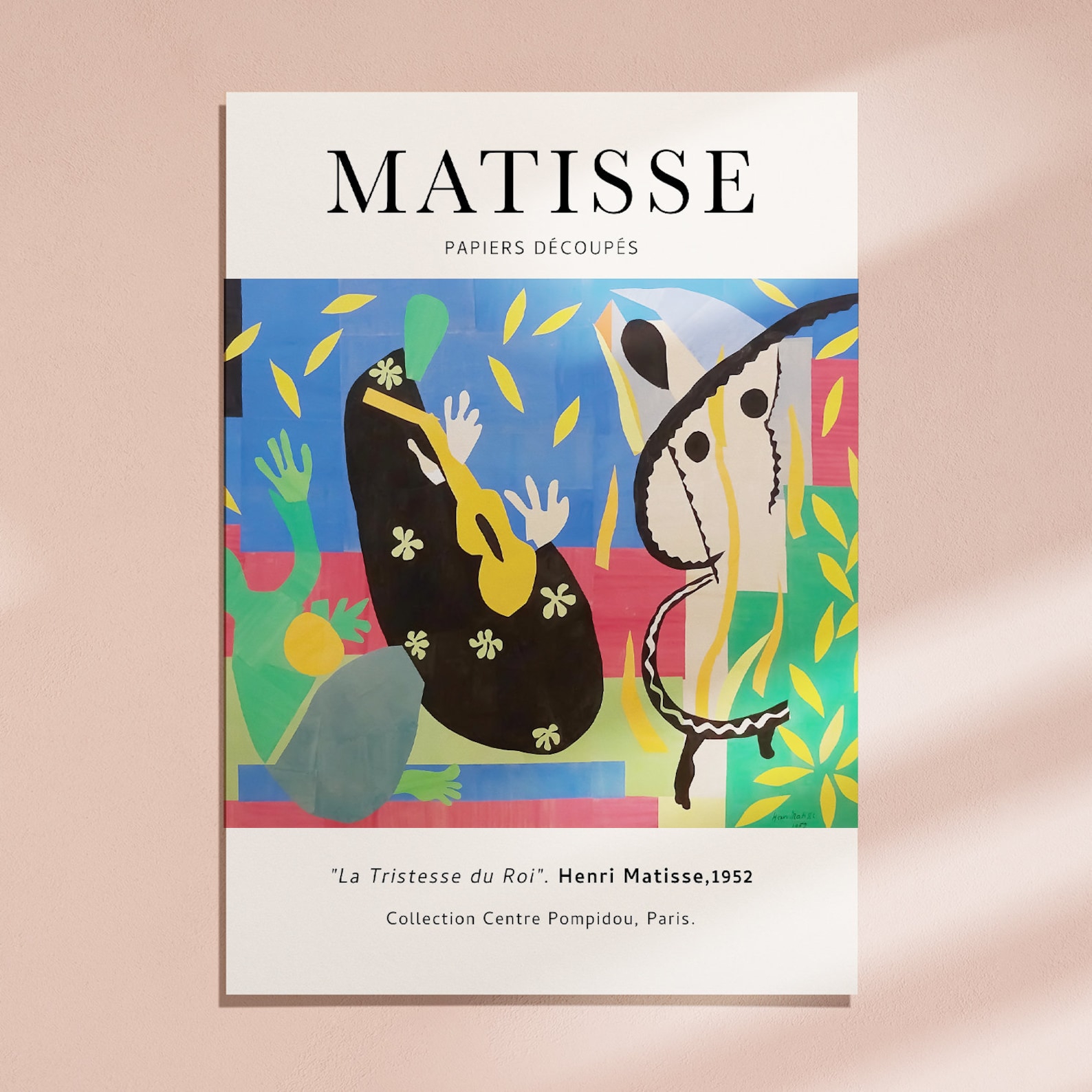 Henri Matisse La Tristesse Du Roi 1952 (the Sorrows of the King ...