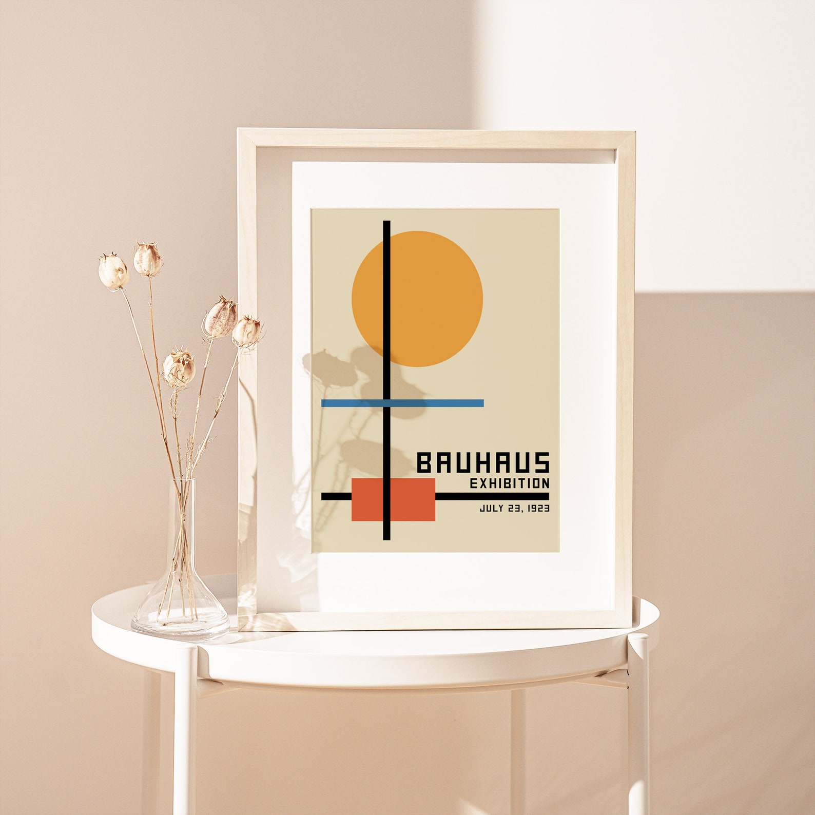 Bauhaus Geometric Shapes 1919 Art Print Bauhaus Ausstellung - Etsy