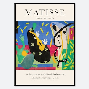 Henri Matisse La Tristesse Du Roi 1952 (the Sorrows of the King ...