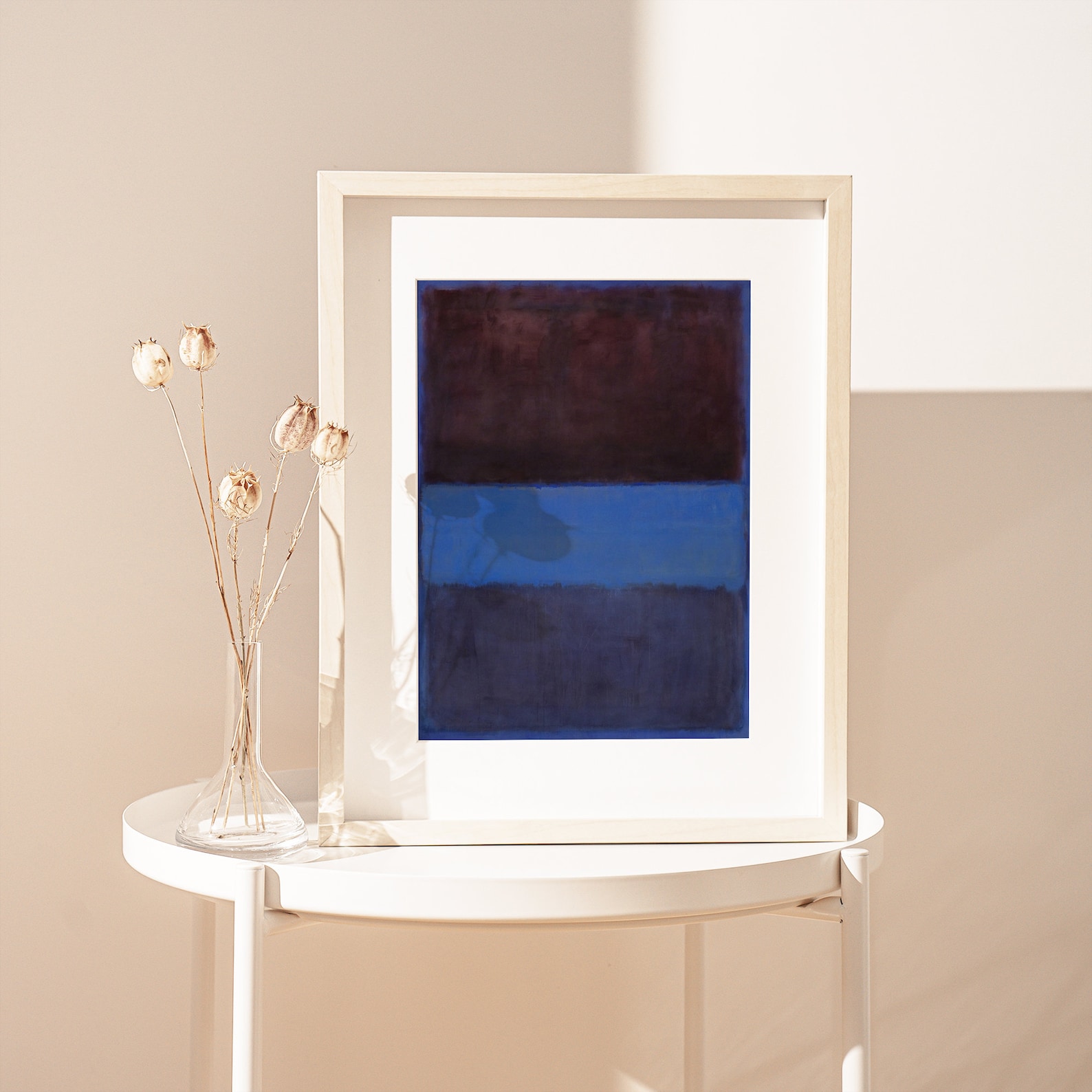 Mark Rothko No. 61 Rust and Blue 1953 Vintage Poster Colorful Art Print ...