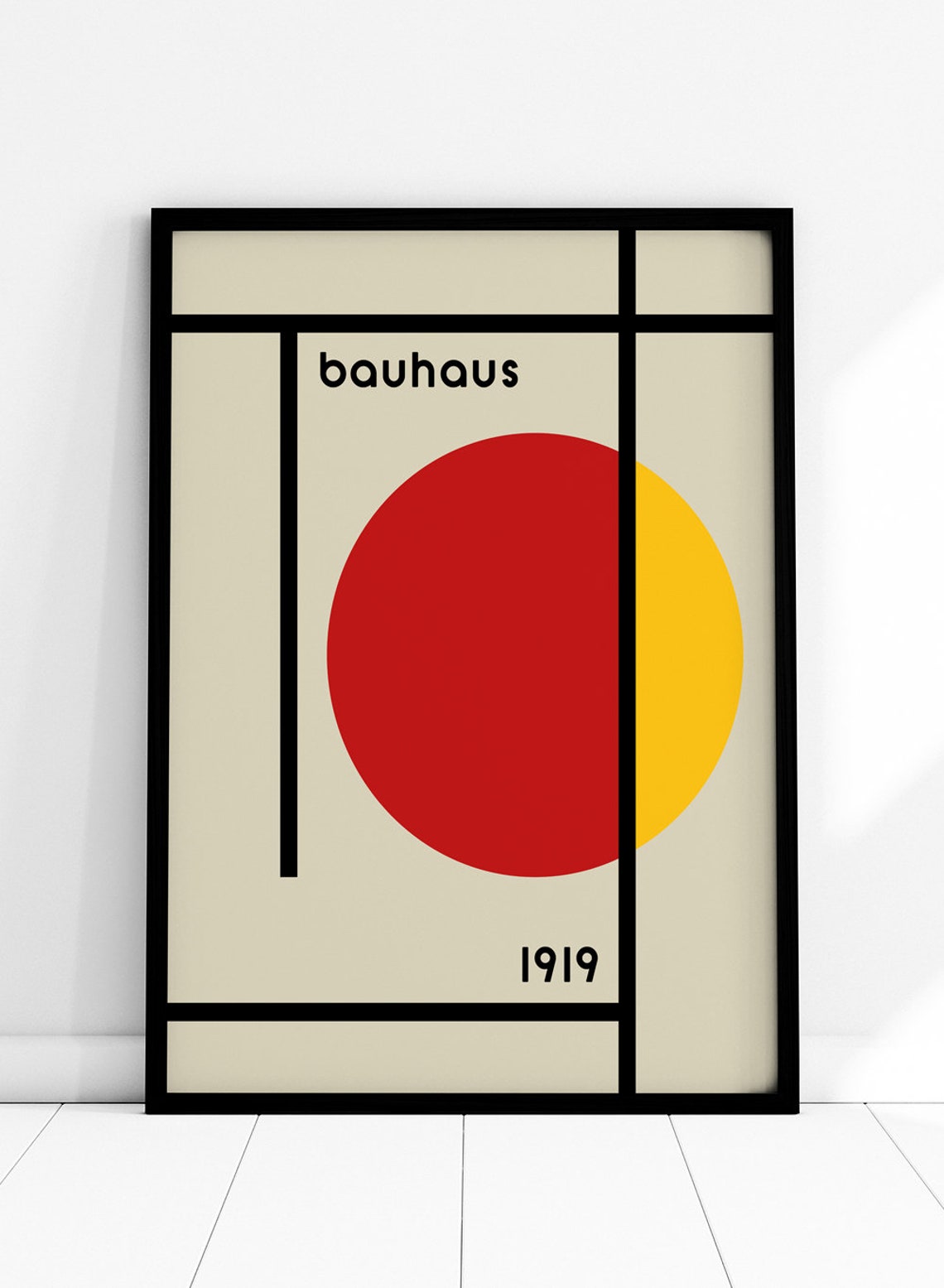 Bauhaus Geometric Design 1919 Art Print Bauhaus Weimar 1923 - Etsy