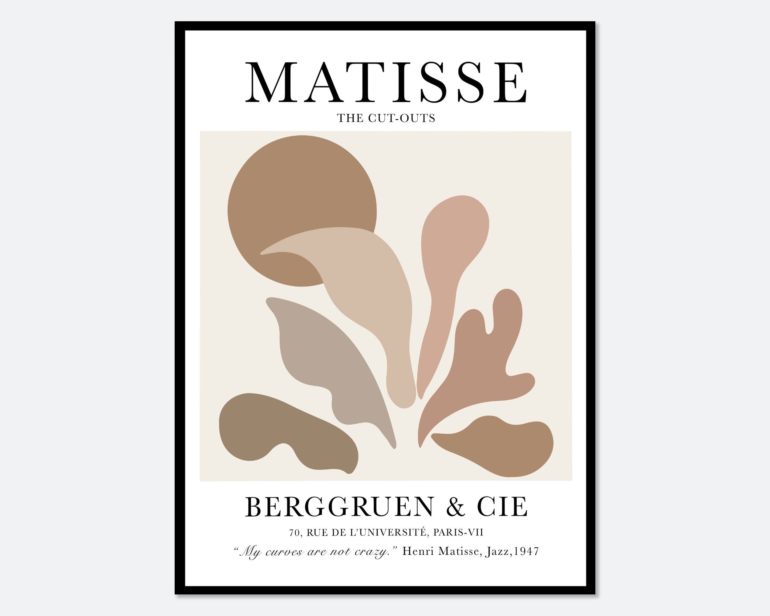 Henri Matisse Cut-outs Blue Nudes Set of 3 Vintage Poster Art - Etsy