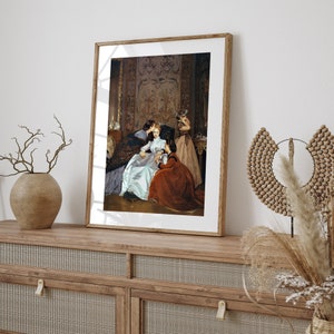 The Reluctant Bride Auguste Toulmouche Oil Painting Wall Art Print ...