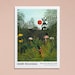 Henri Rousseau Virgin Forest With Sunset 1910 Vintage Exhibition Poster ...