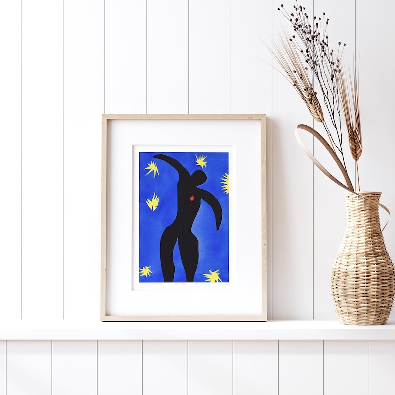 Henri Matisse Icarus From Jazz 1947 Vintage Wall Art Print | Matisse ...