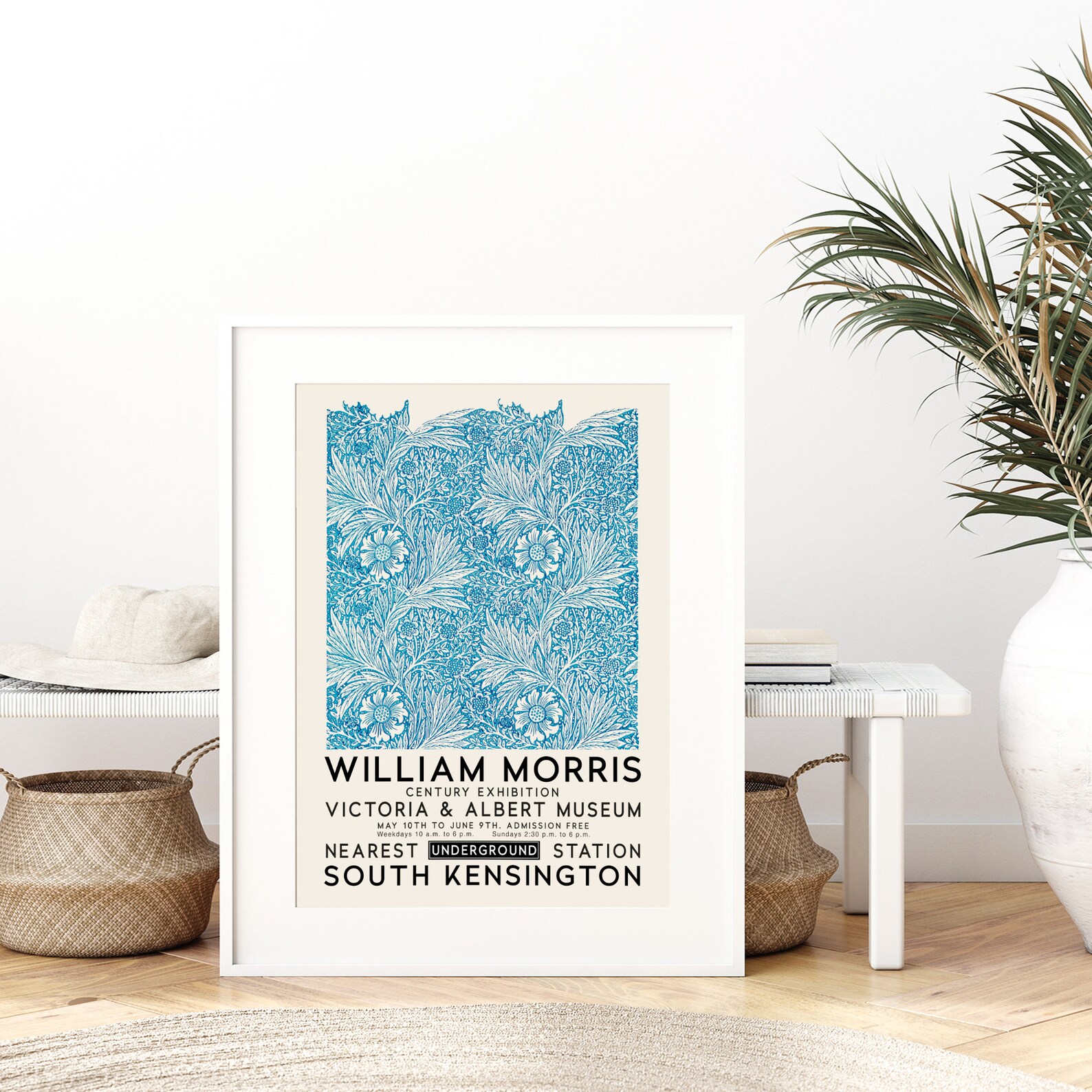 William Morris Marigold 1875 Vintage Poster Reproduction Art Print ...