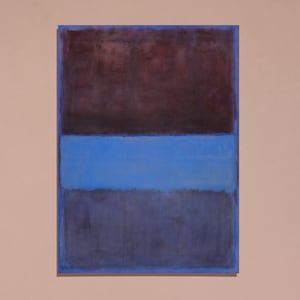 Mark Rothko No. 61 Rust and Blue 1953 Vintage Poster Colorful Art Print ...