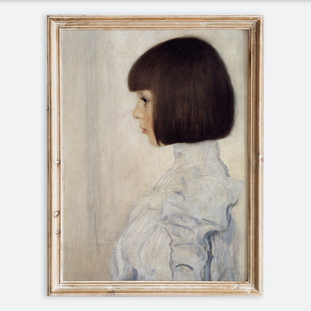 Portrait of Helene Klimt Gustav Klimt Oil Painting Wall Art Print ...
