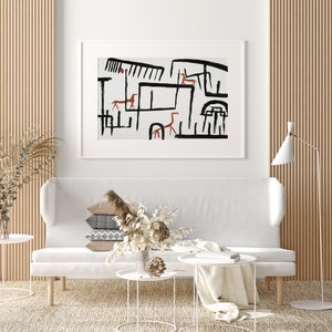 Paul Klee Animals in an Enclosure 1938 Abstract Vintage Animal Wall Art ...