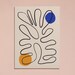 Henri Matisse Inspired Cut Outs Vintage Style Poster Wall Art Print ...