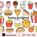 Funny Fast Food Food Clipart Junk Food Clipart Party Food Friendship ...