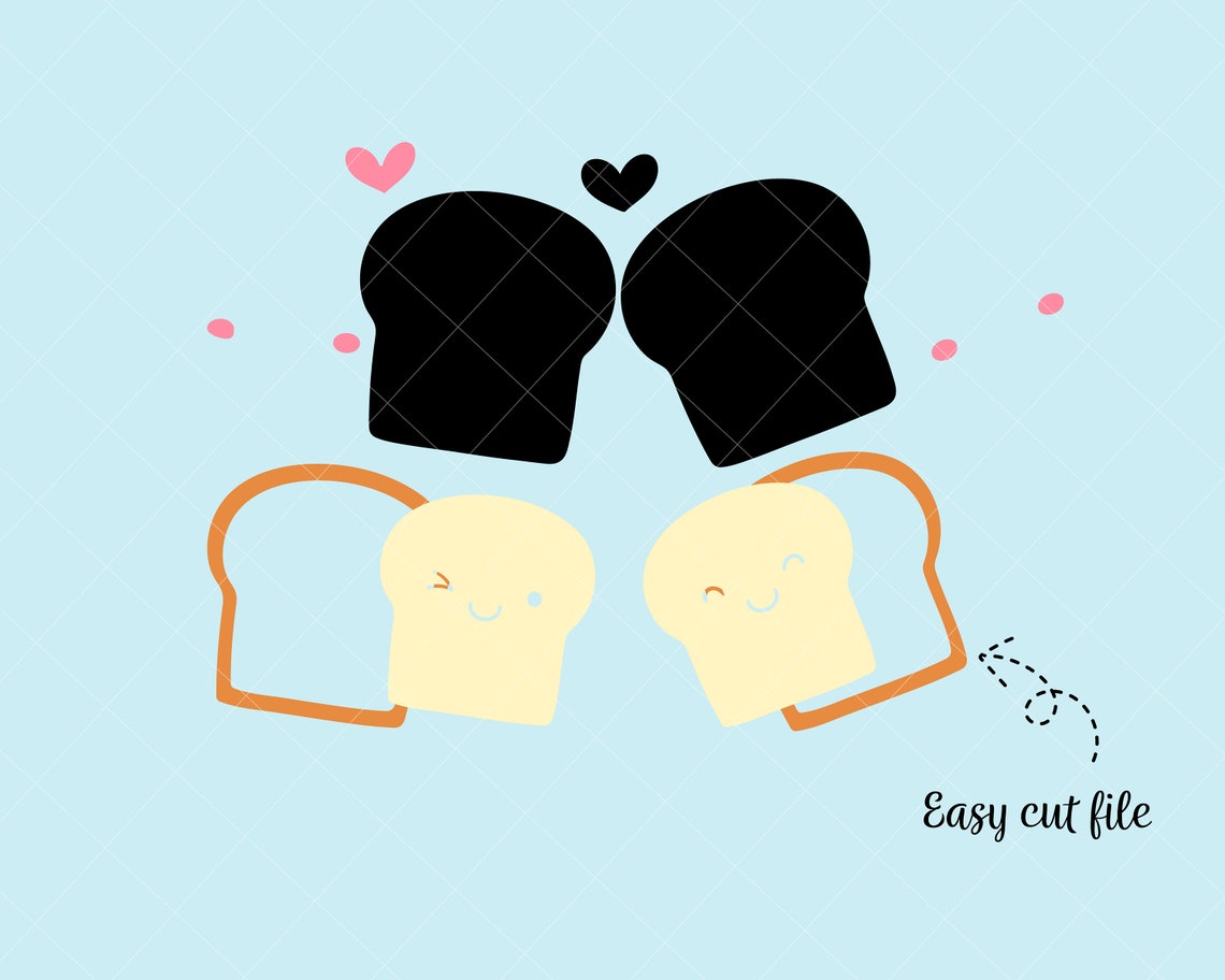 Toast Love Svg Toast Clipart Toast Svg Couple Love Svg Food - Etsy UK