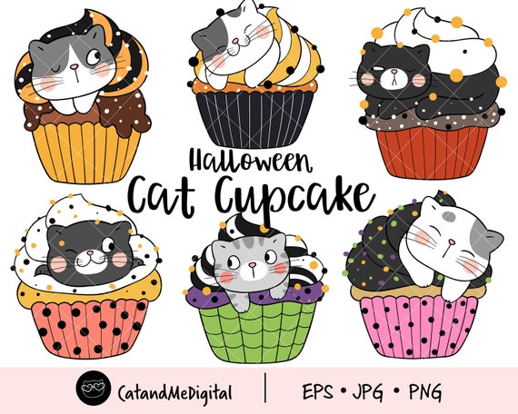 Autumn Cupcake Clipart