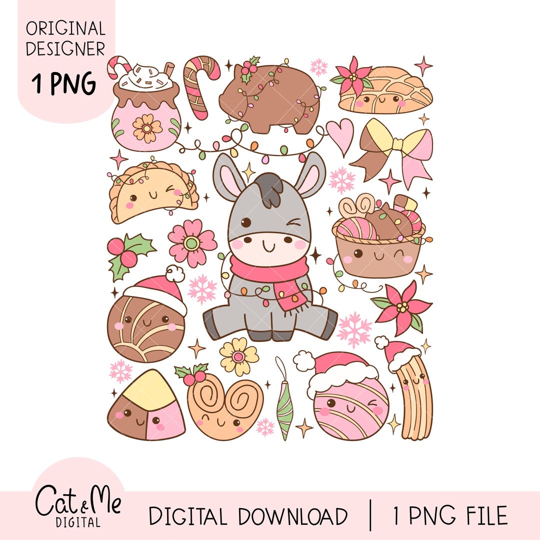 Mexican Christmas Png Conchas Christmas Png Spanish Christmas Png ...