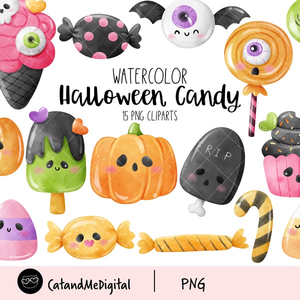Candy Clipart - Etsy
