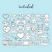Gamer Girl Digital Stamp Cozy Gamer Stamp Png Trendy Gaming Coloring ...