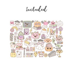 Spooky School Clipart Pastel Back to School Png School Halloween Png ...