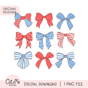 Coquette 4th of July Png Coquette Bow Png 4th of July Sublimation ...
