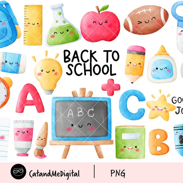School Clipart - Etsy