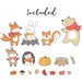 Fall Animals Clipart Autumn Woodland Png Fall Clipart Forest Animal ...