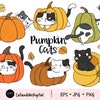 Groovy Retro Pumpkin Clipart Autumn Png Disco Pumpkin Png Trendy Fall ...