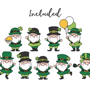 Leprechaun Clipart St. Patricks Day Clipart Shamrock Clipart Leprechaun ...