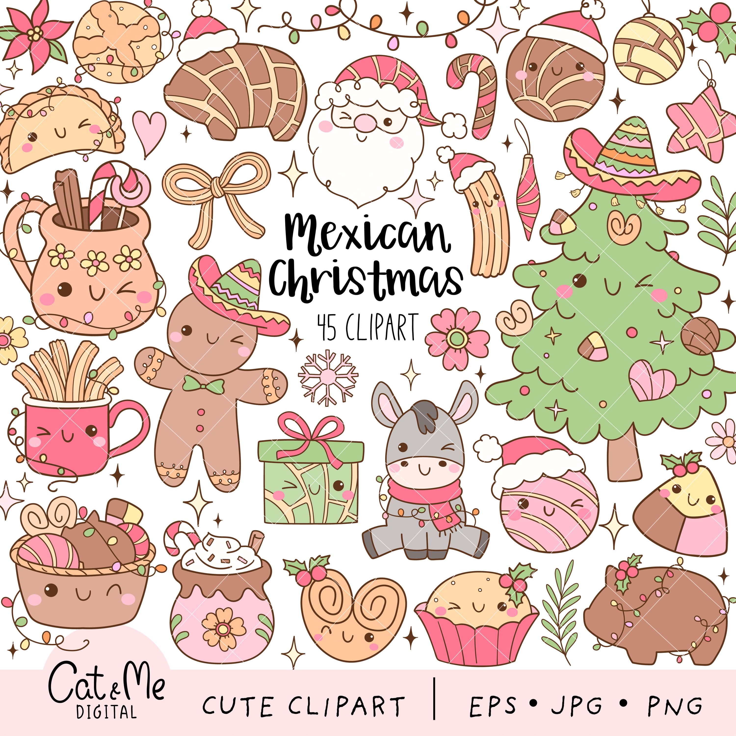 Mexican Christmas Clip Art
