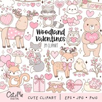 Valentine's Bear Clipart, Red Heart Balloons, Teddy Bears, Love Letter ...