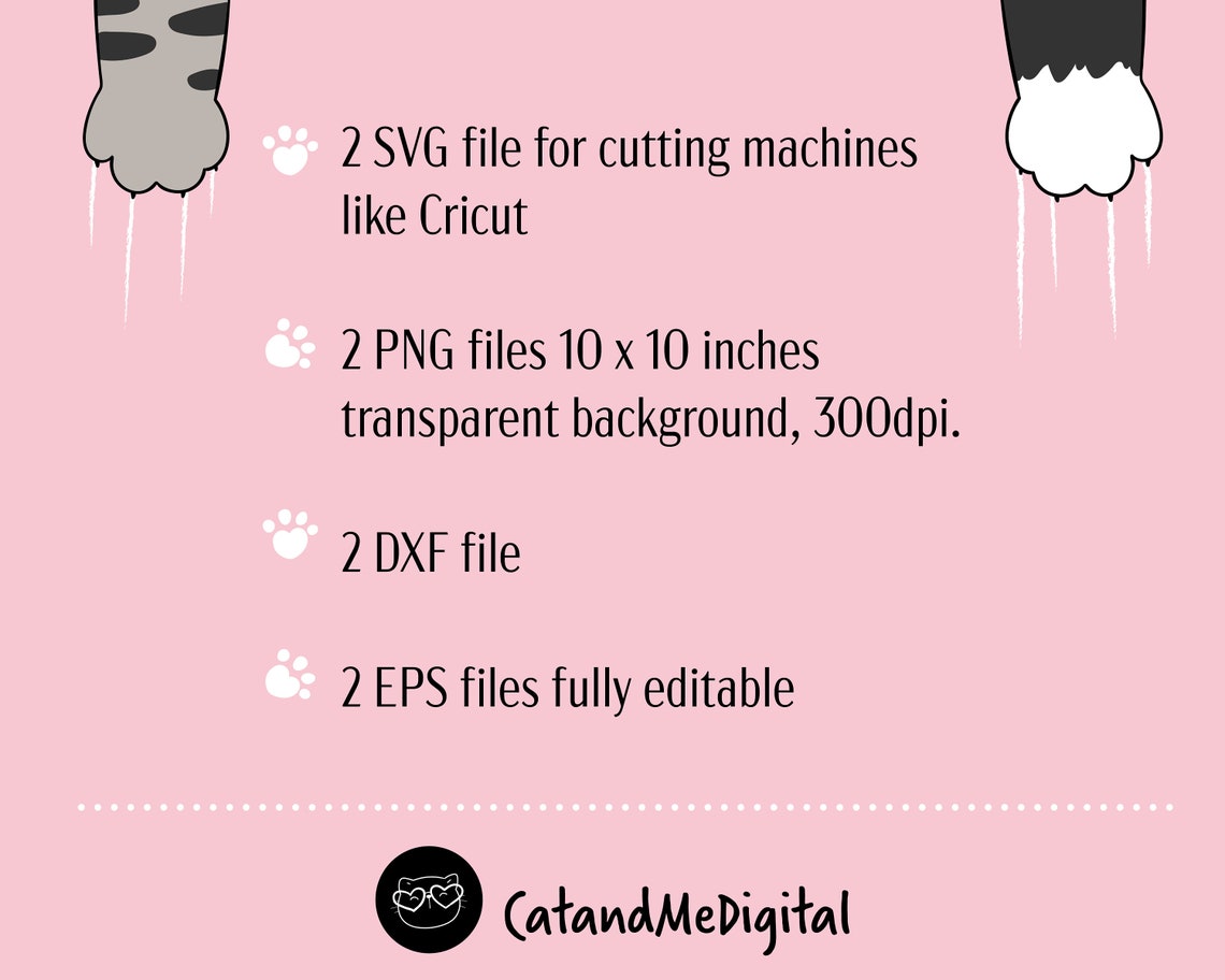 Bandana Cat SVG Cat Head Scarf Face Cat Cutting Files Cat With | Etsy