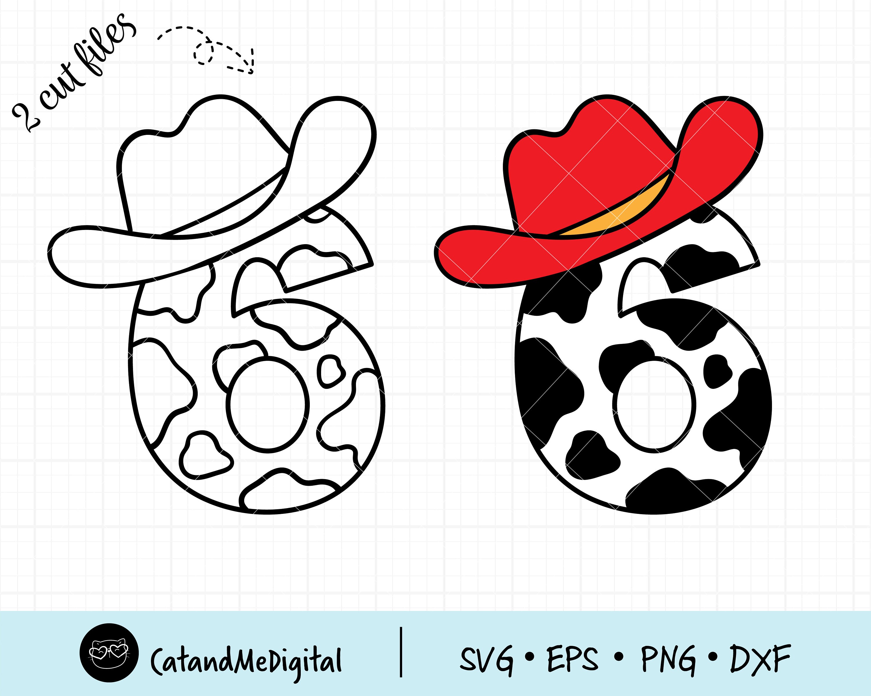 6th Birthday Cowboy Svg Cow Number Svg Cow Print Svg Sixth - Etsy Ireland