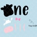 Cow Girl Birthday Svg Cow One Svg Birthday Girl Clipart Kid - Etsy